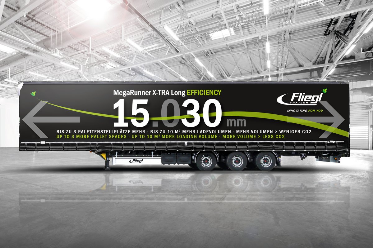 More length, more load, more efficiency: Fliegl Trailer - tippers ...