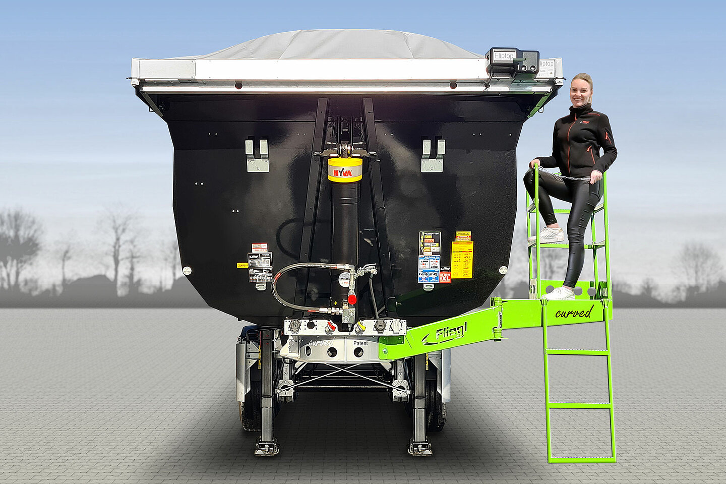 The ideal tipper semi-trailer for every transport task: Fliegl Trailer ...