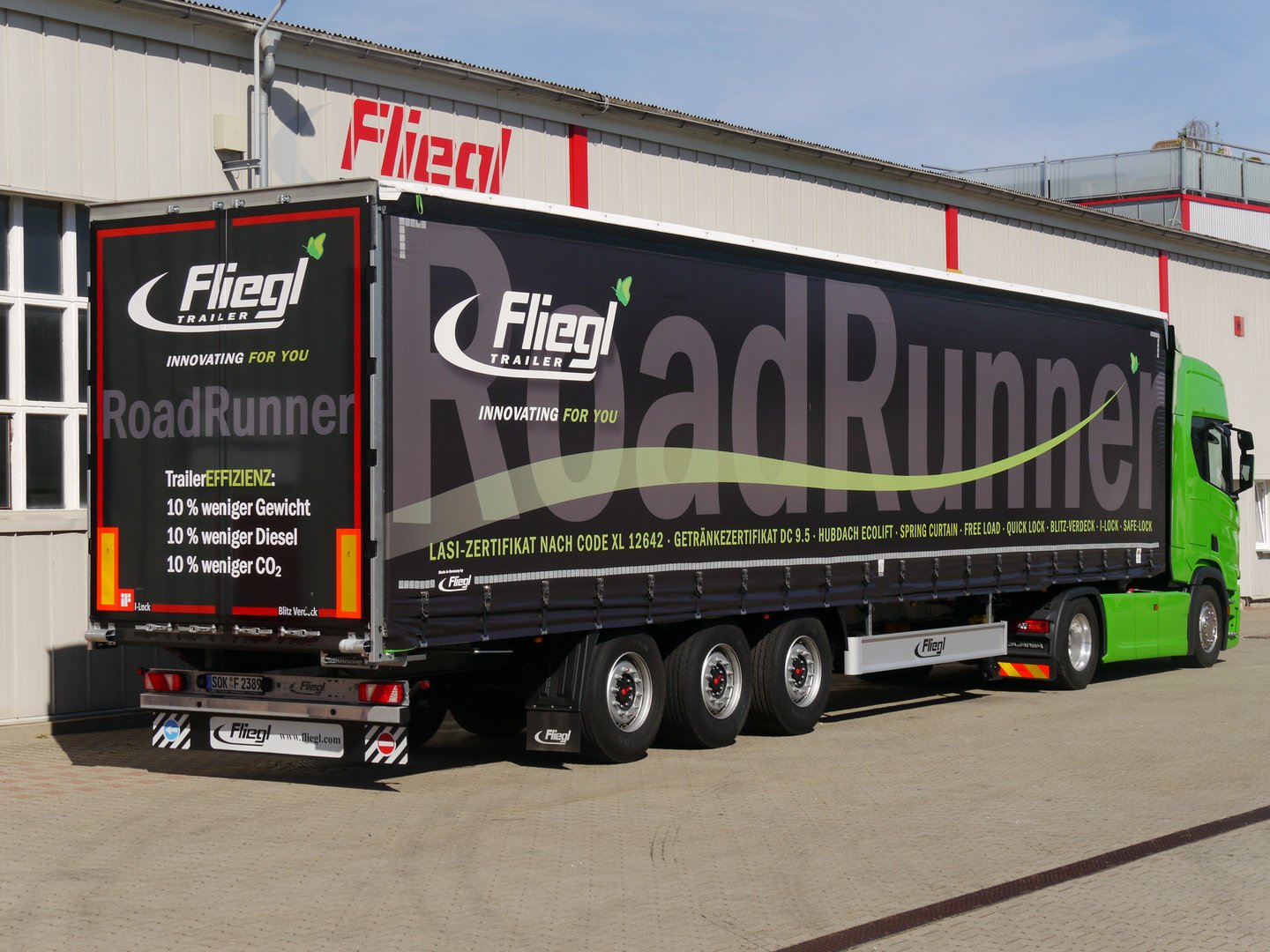 Curtainsider and curtainsider from Fliegl Trailer: Fliegl Trailer ...