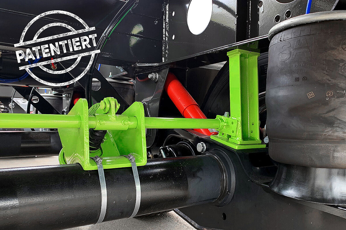 Fliegl Drive-On. The tilt stabiliser with starting aid.: Fliegl Trailer ...