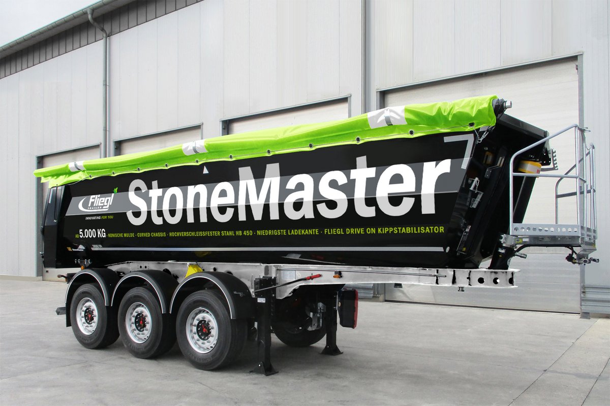 High payload with low unladen weight: Fliegl Trailer - tippers, truck ...