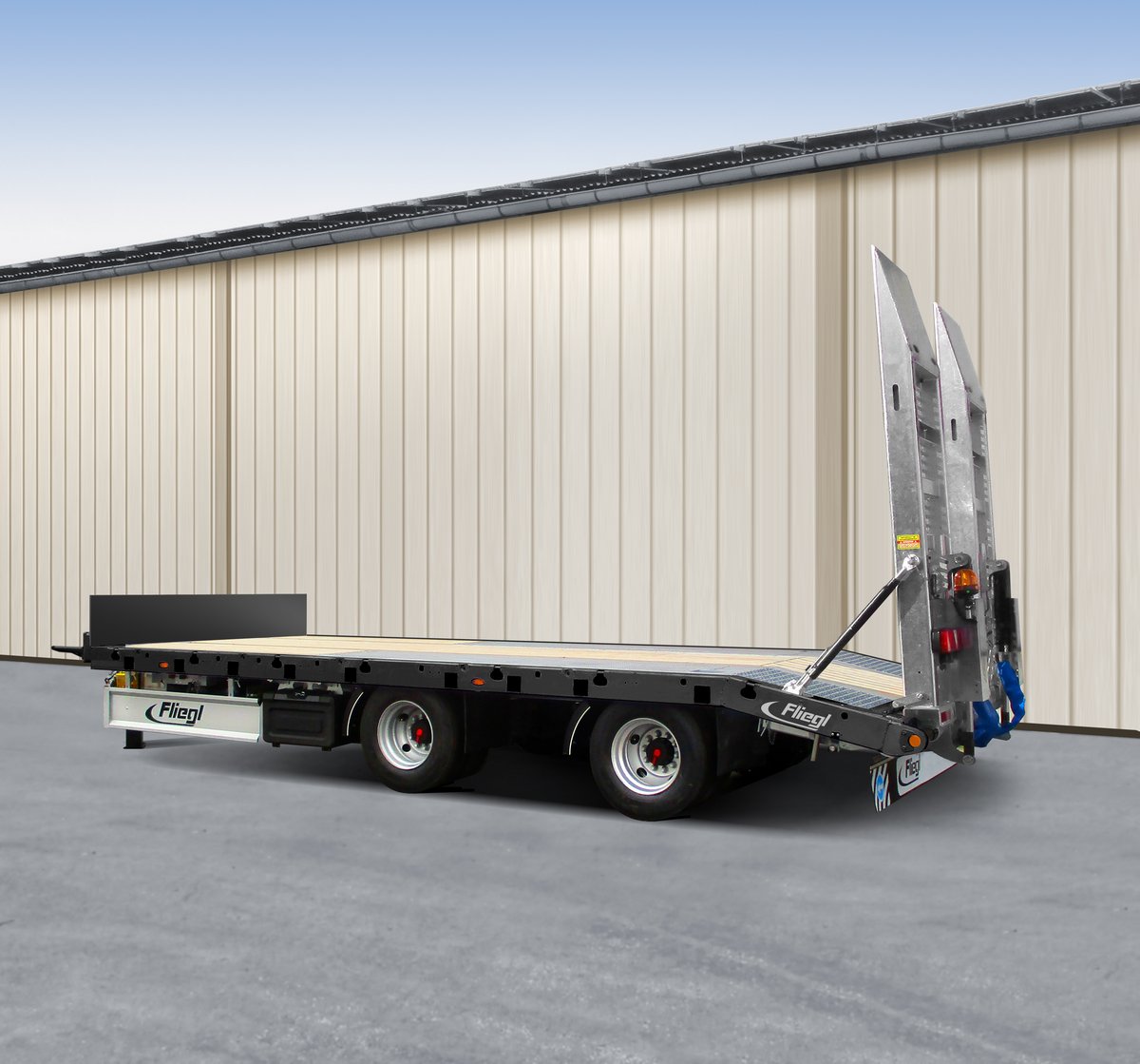 The flexible all-rounder: Fliegl Trailer - tippers, truck trailers, chassis