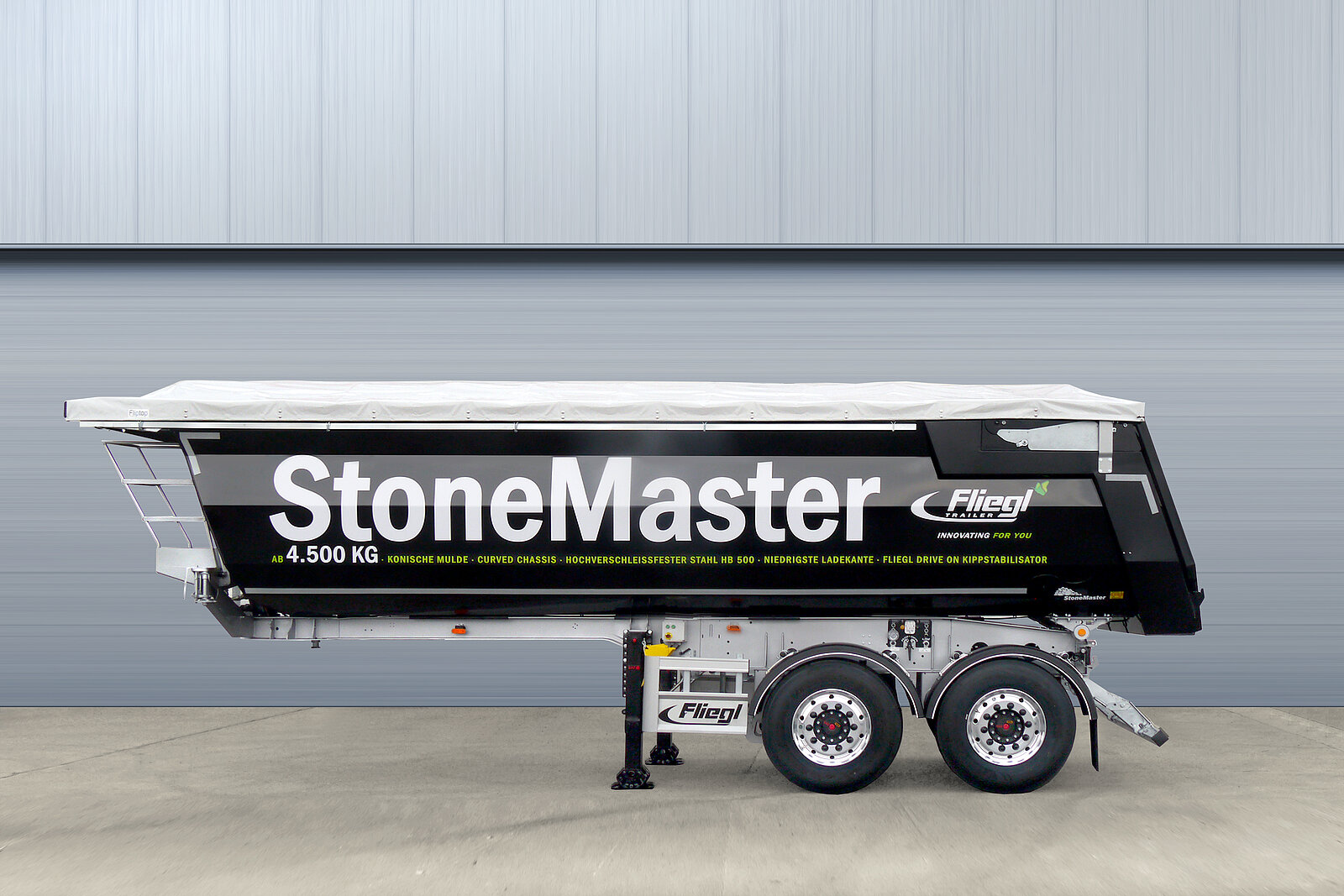 The ideal tipper semi-trailer for every transport task: Fliegl Trailer ...