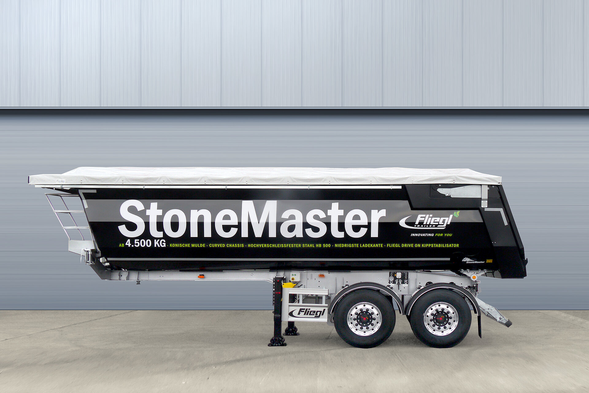 The ideal tipper semi-trailer for every transport task: Fliegl Trailer ...